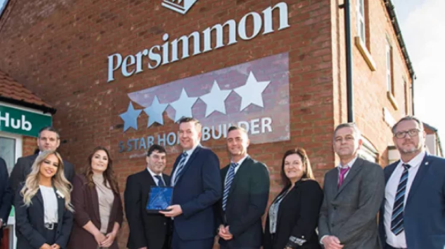 Investor in Sales: Persimmon’s Ed McCoy and Craig Timmins (centre and ...
